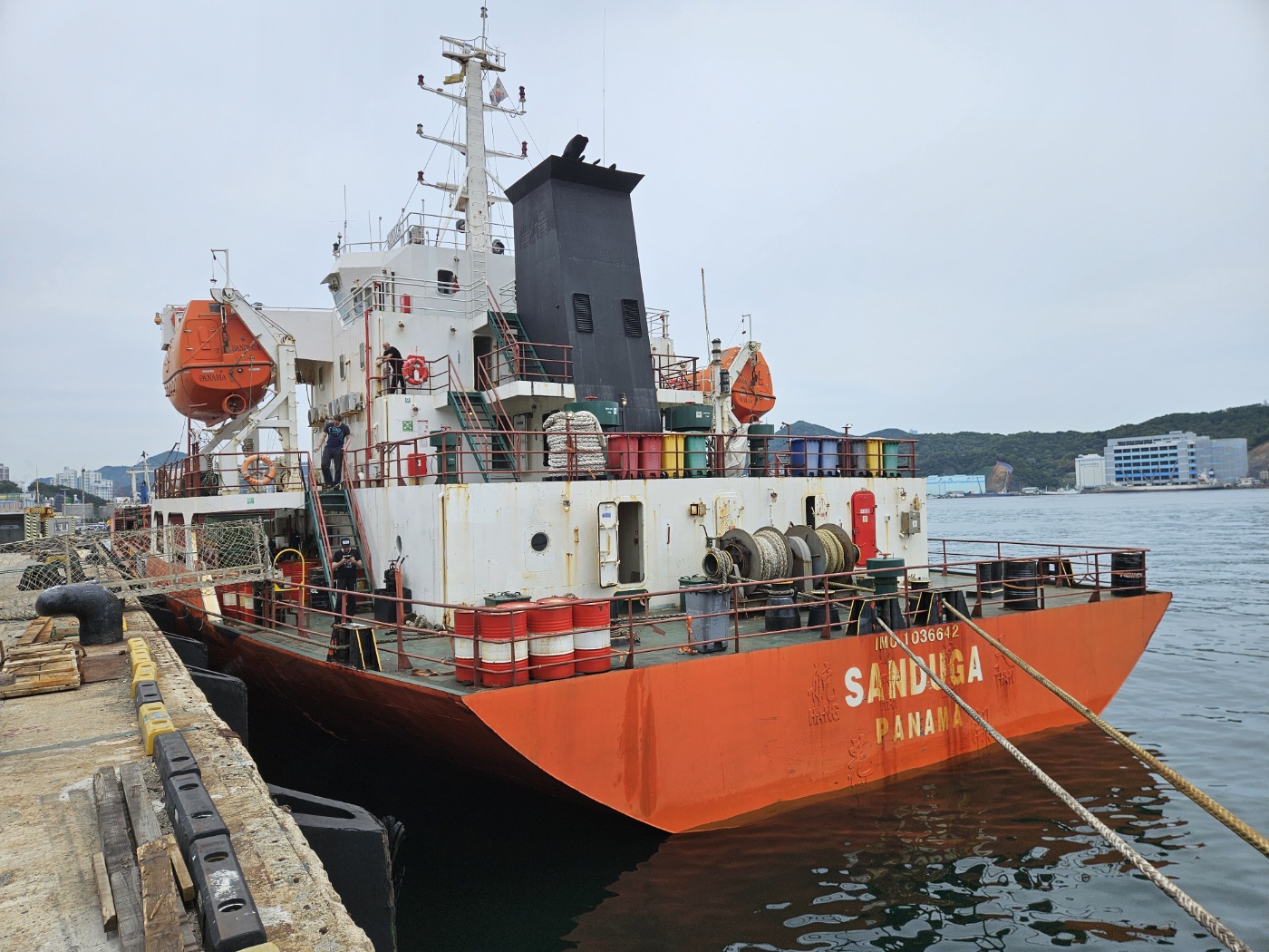 Ship arrival at Busan - Sea Korea Shipping Co., Ltd.