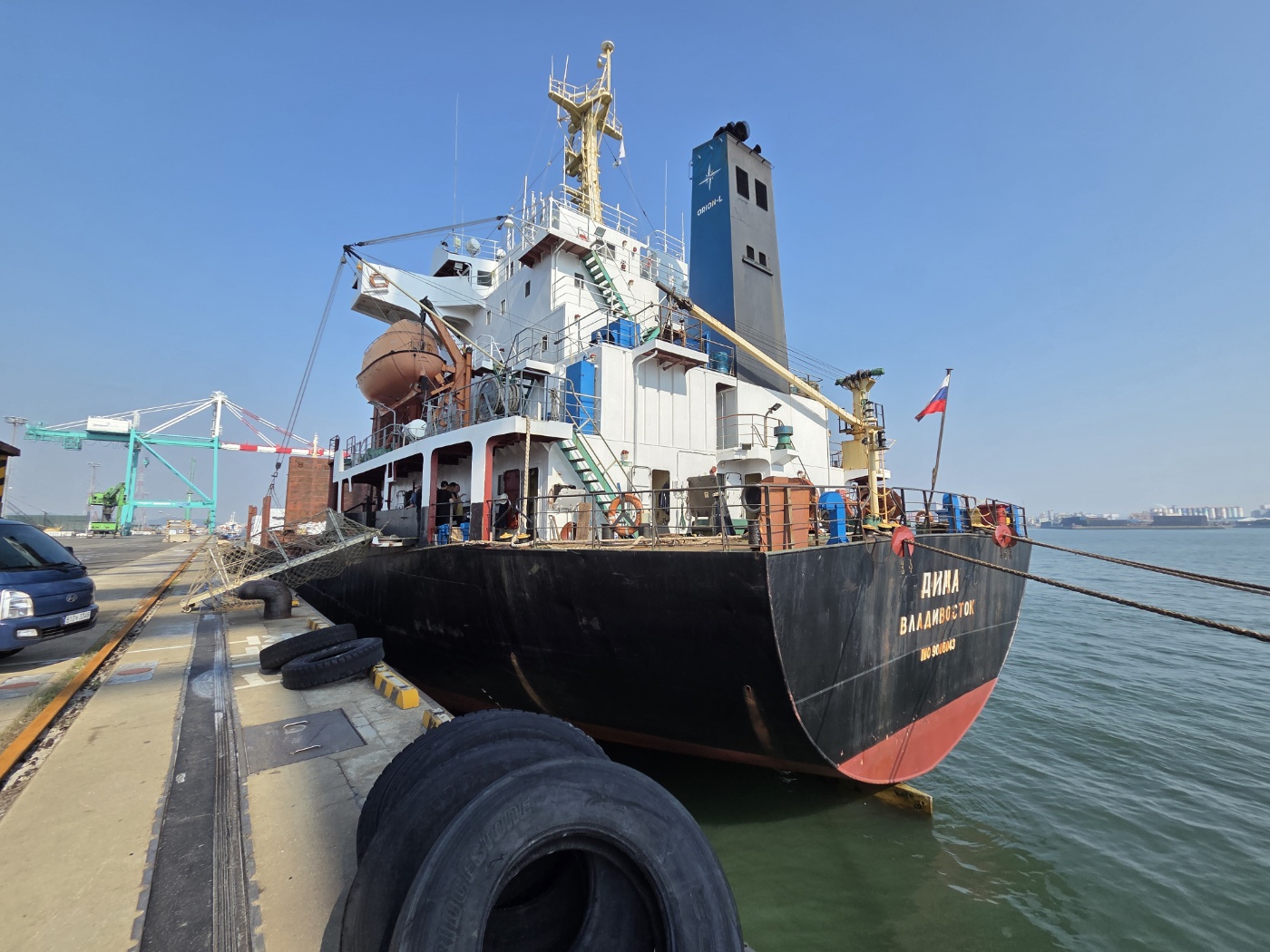 Ship arrival at Incheon - Sea Korea Shipping Co., Ltd.