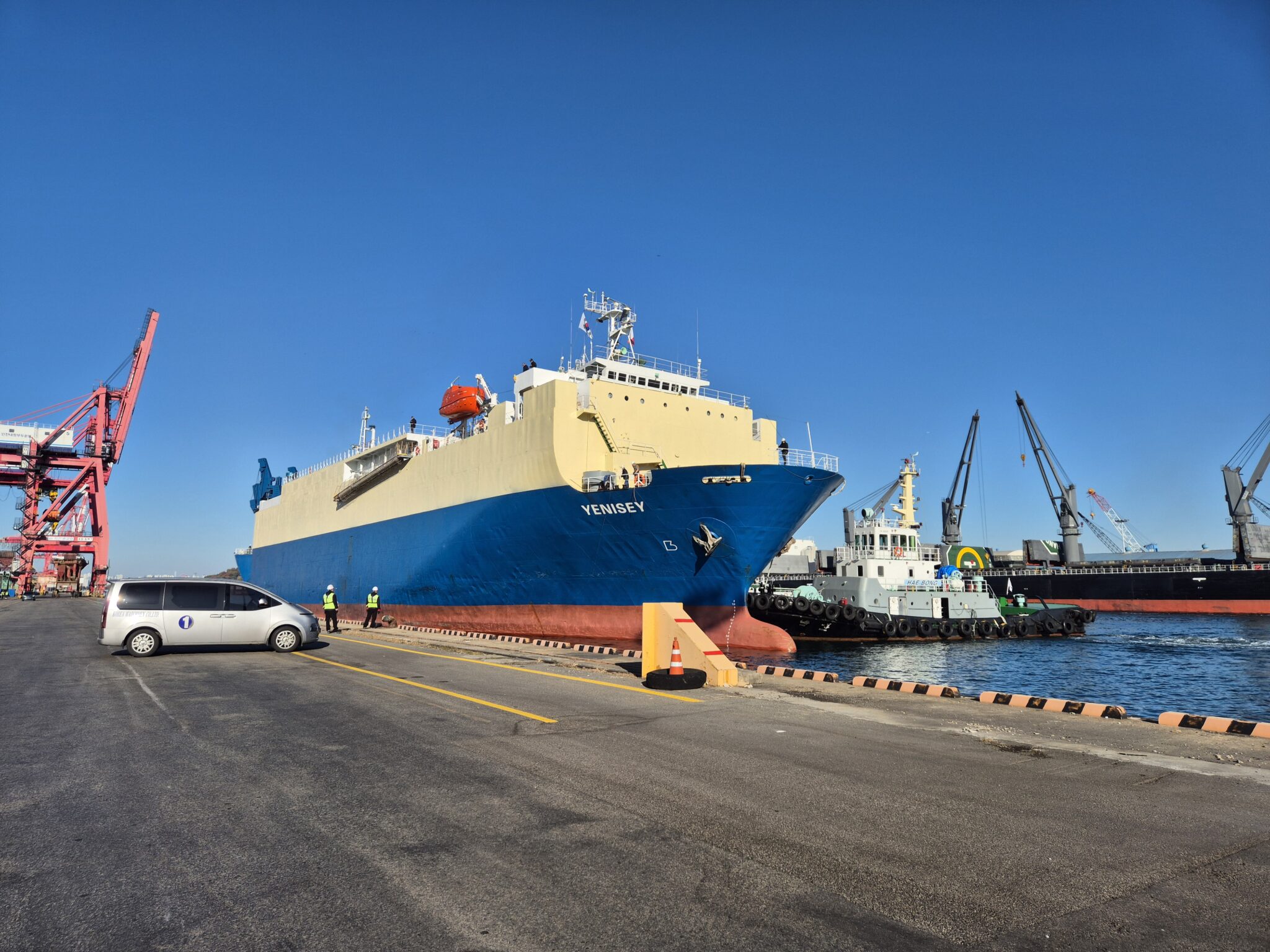 Ship arrival at Incheon - Sea Korea Shipping Co., Ltd.